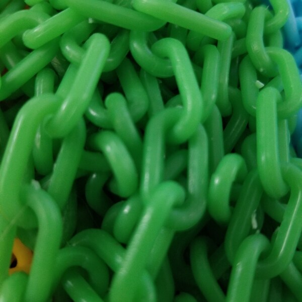 10 Feet - High Quality 3mm Plastic Chain for Craft, DIY Bird Toys ...