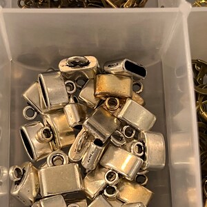 End Cap Two Pieces Silver Flat Cap Large Cap for Flat - Etsy