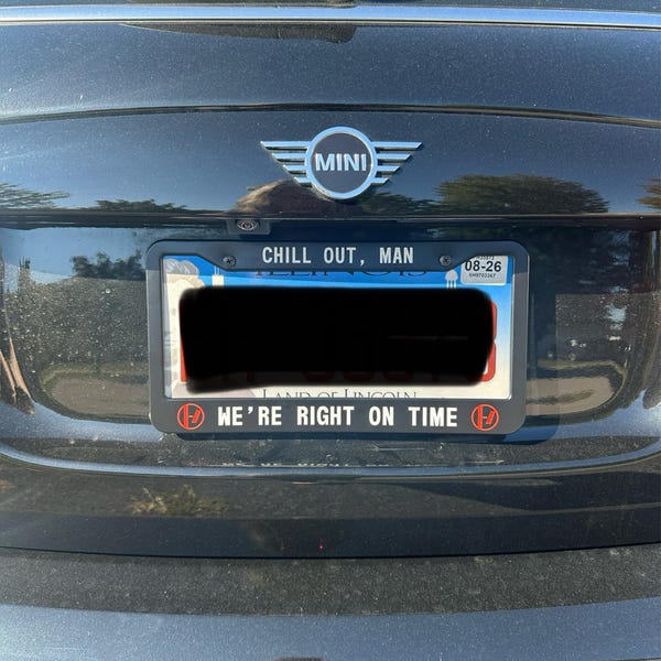 Twenty One Pilots Midwest Indigo License Plate Frame - Etsy