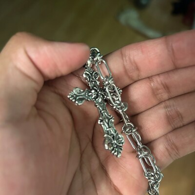 Y2k Intricately Detailed Cross Pendant and Necklace Gifts for Her - Etsy