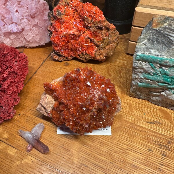 Large FLUORESCENT White Dogtooth/columnar Calcite From Chenzhou, Hunan ...