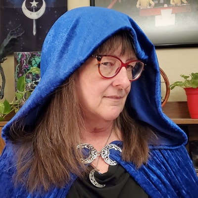 Moon Cloak Cloakclasp Double Moon Cape Closure Fibula - Etsy