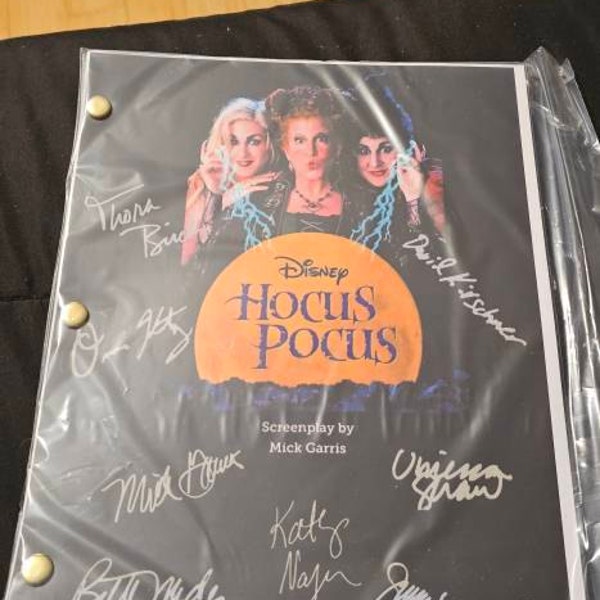 John Wick Script Signed- Autograph Reprints- Keanu Reeves - Screenplay ...