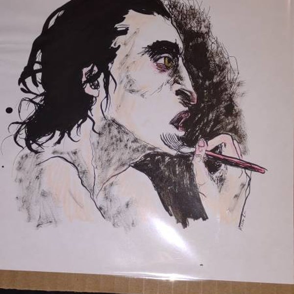 Original Drawing by Kamila Mlynarczyk Woodedwoods - Etsy