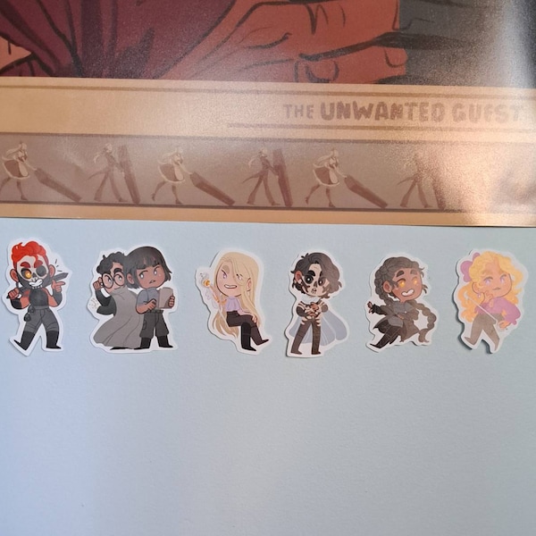 The Locked Tomb Stickers ,, Gideon the Ninth Harrow the Ninth ...