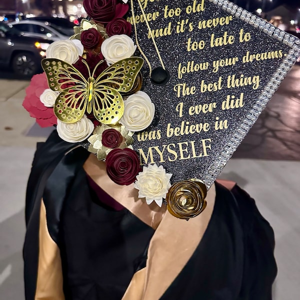Graduation Cap Decor | Graduation Cap Topper | Class 2024 | Cap Topper ...