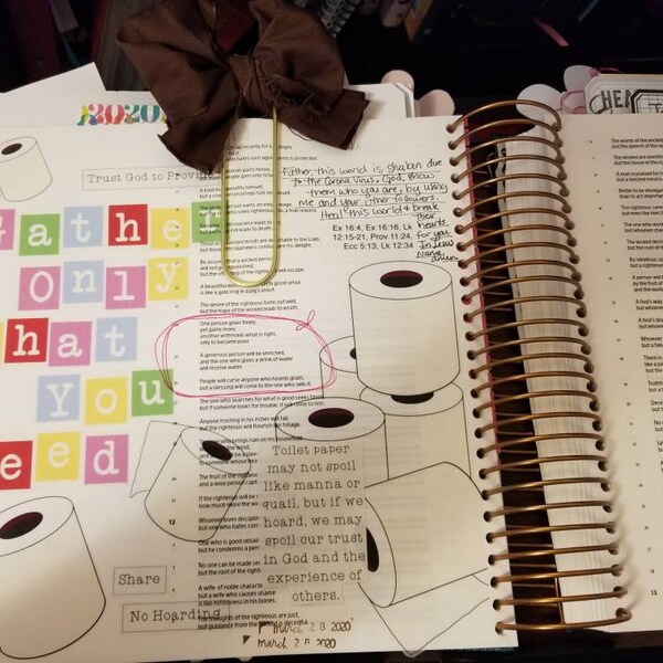 Gather Fairly, Toilet Paper, Beautifulgoodnews, Bible Journaling ...