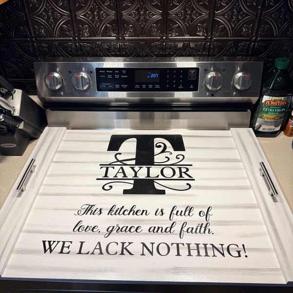 Customizable Stove Covers - Etsy