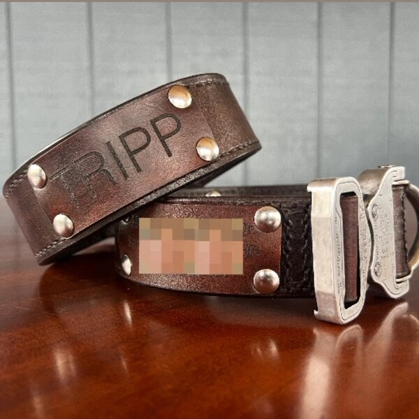 Square Leather Patch | Monogram Leather Patch | Backpack Leather Patch ...