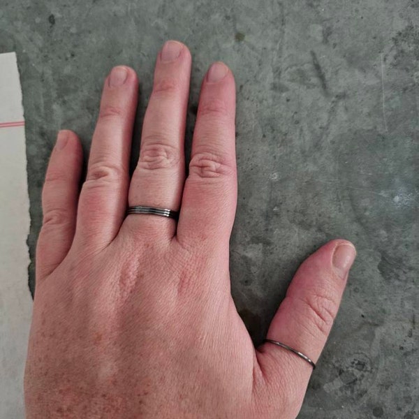 Set of 4 Knuckle Rings, Knuckle Rings, Knuckle Ring Set, Stacking Rings ...