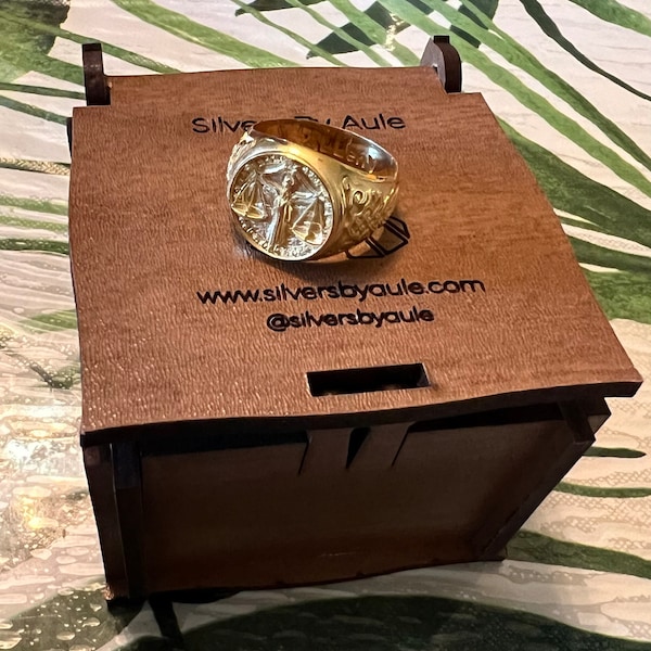 Exquisite 925 Sterling Silver Libra Ring - Handcrafted Zodiac Jewelry - Unisex - Perfect ...