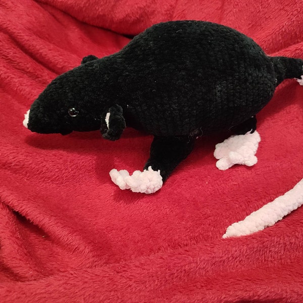 Digital Crochet Pattern Realistic Rat - Etsy