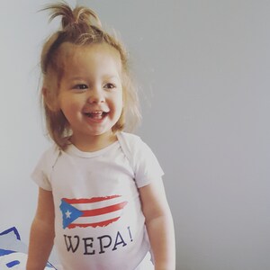 Baby 1 Piece Bodysuit boricua Baby Puerto Rico Island Flag for the New ...