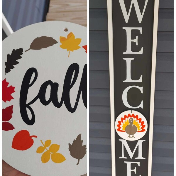 Reversible Porch Signs | Spring Reversible Porch Sign | Summer ...