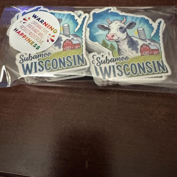 5/10/15/20 Moo Moo Subaru Sticker Packs - Subamoo Stickers - You’ve ...