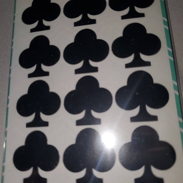 Playing Card Suit Decals - Vinyl Sticker Sheets for Poker & Crafting - Etsy