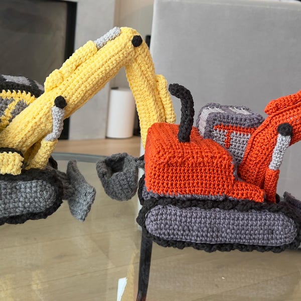 Digger Crochet Pattern - Etsy