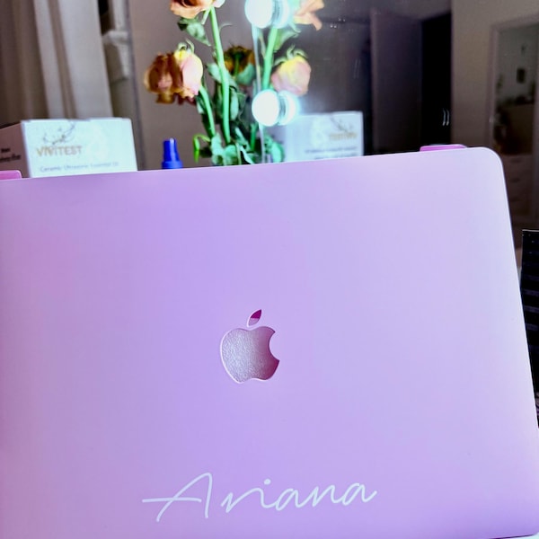 Paris Pink MacBook Shell Case Decal Cover for New MacBook M1 Pro 14 M1 ...