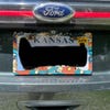 Cheetah Spots License Plate Frame Matches Personalized Plate in Our ...