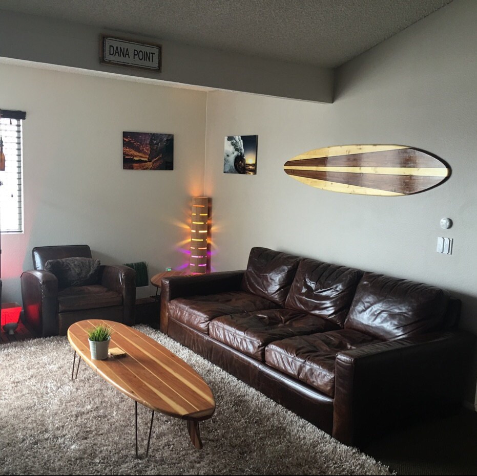 Red Hot Classic Surfboard Wall Art & Decor | Customizable | Wood ... Red Hot Classic Surfboard Wall Art & Decor | Customizable | Wood ...