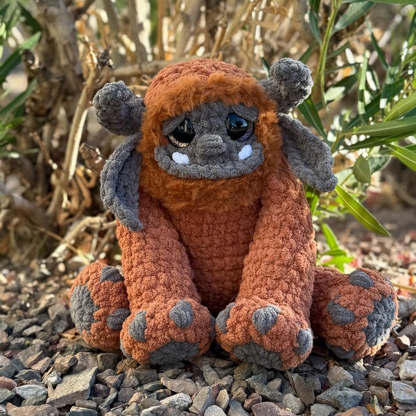 Ludo Mod Crochet Pattern: Amigurumi Monster (digital Download) - Etsy