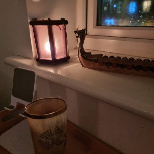 Small Wooden Medieval Lantern - Etsy