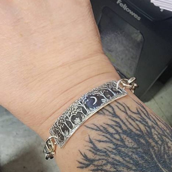 Sterling Silver 20 Italian Bombata Chain Necklace - Etsy