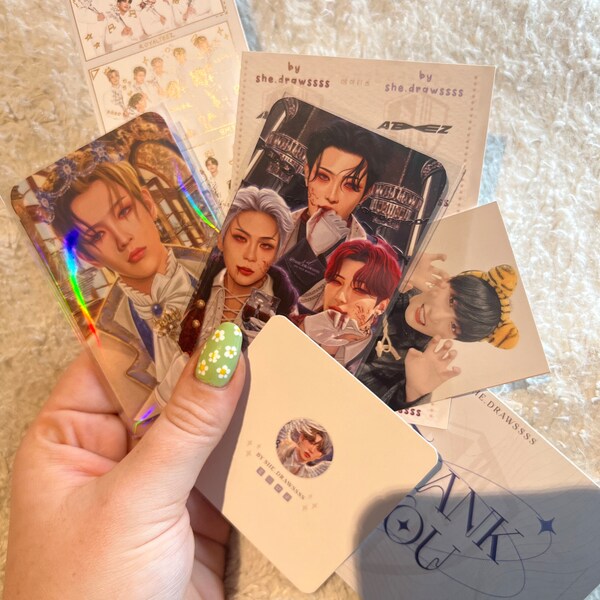 Ateez Group Royal Photo Card Ateez Fanart Kpop Fanart Digital Art Photo ...