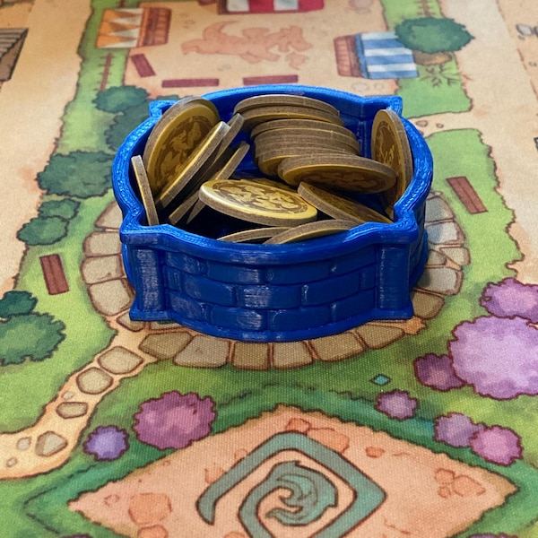 Stackable Game Bits Funnel Trays (small) - Board Game Token Trays - Set ...