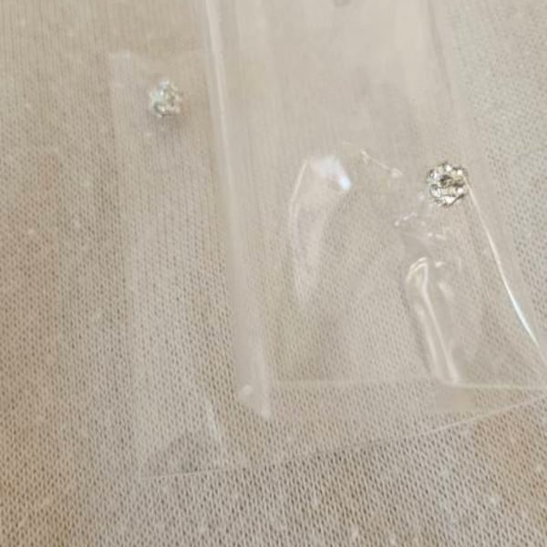 Titanium Nose Chain, Nostril Bridge Piercing - Nasallang Piercing With ...