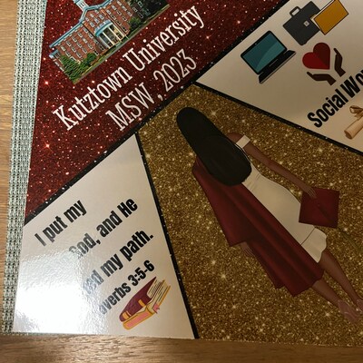 Graduation Cap Topper Label/ Family/ Mother and Daughters - Etsy