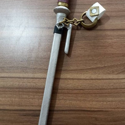 Genshin Impact Cosplay Prop Vortex Vanquisher, DIY Digital Template ...