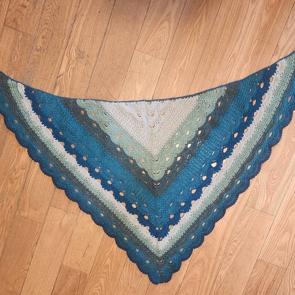Victoria's German Shells Shawl Pattern / PDF Instant Download / Crochet ...