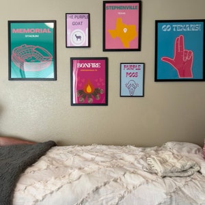 Lubbock, TX Texas Tech Themed Wall Art Prints - Etsy