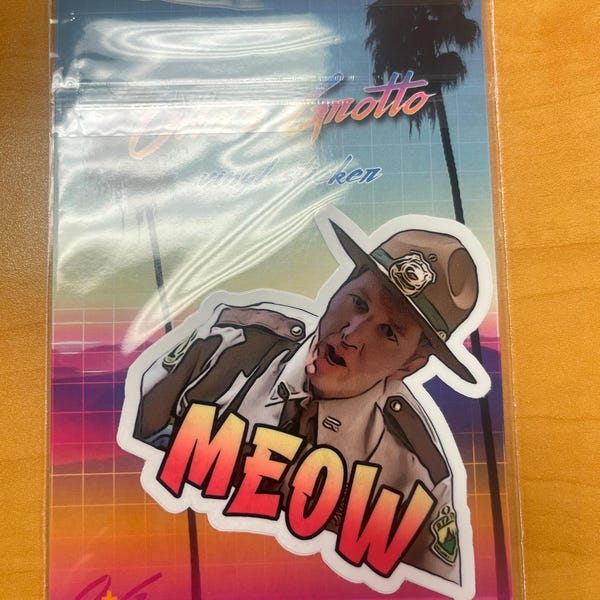 Super Troopers Farva Sticker Liter of Cola | Officially Licensed Super ...