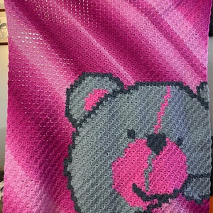 C2C Eeyore Winnie the Pooh Cartoon Crochet Pattern With - Etsy