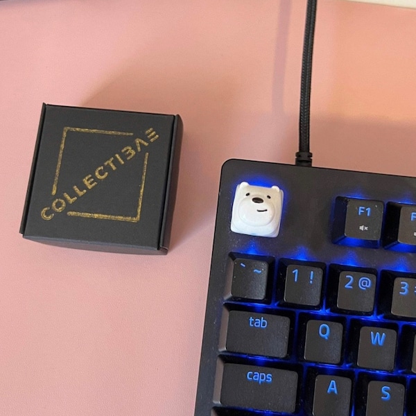 We Bare Bears Keycap, Artisan Keycap, Custom Keycap, Mechanical Keycaps ...