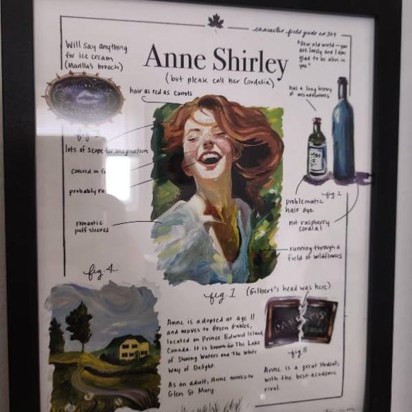 Elizabeth Bennet Art Print - Pride and Prejudice Character Field Guide ...