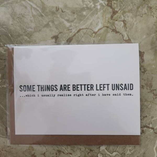 Most Thank You Cards Say Thank You Once. This Card Says Thank You 4 ...