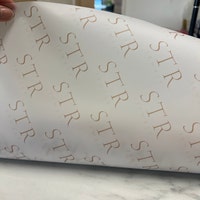 Personalised Vellum Paper, Packing Paper, Branded Packaging Premium ...