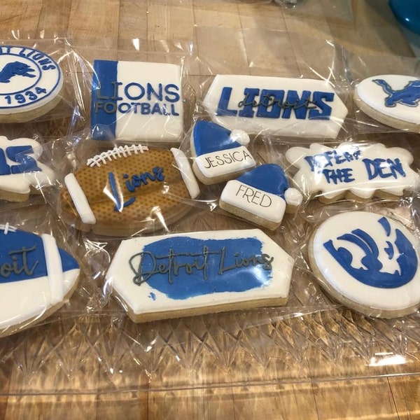 Sports Themed Cookies / Patriots / Broncos / KC Royals / Basketball ...