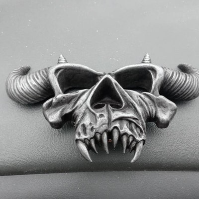 Ultimate Danzig Demon Skull Belt Buckle - Etsy