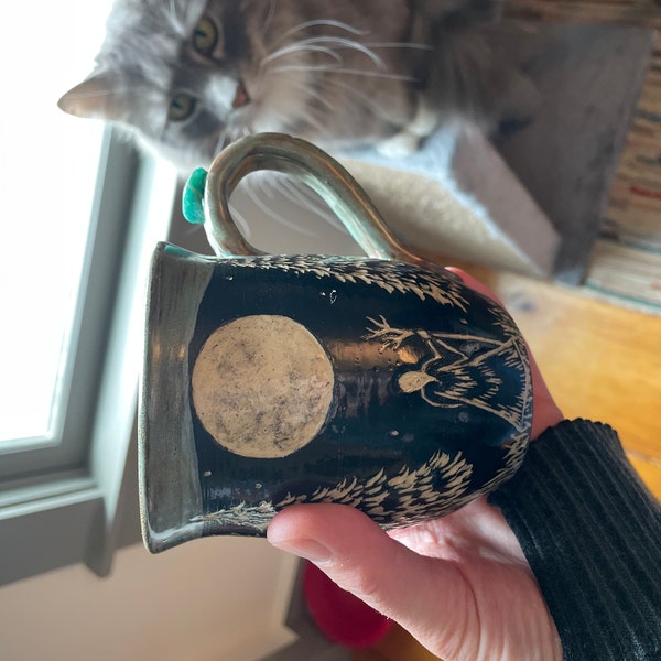 Witch Full Moon Mug (made to Order) - Etsy