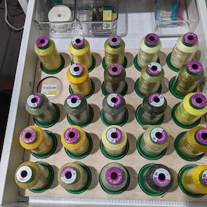 Floriani Embroidery Thread Storage Trays Thread Spool Organizers ...