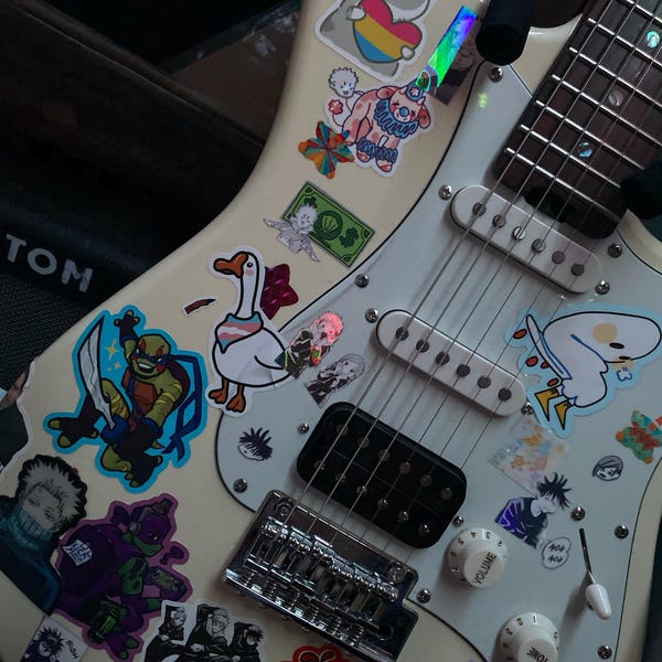 Parappa Inspired Sticker - Etsy