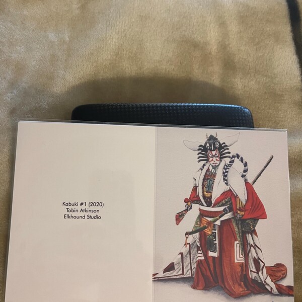 Kabuki Series (watercolor Note Cards) - Etsy