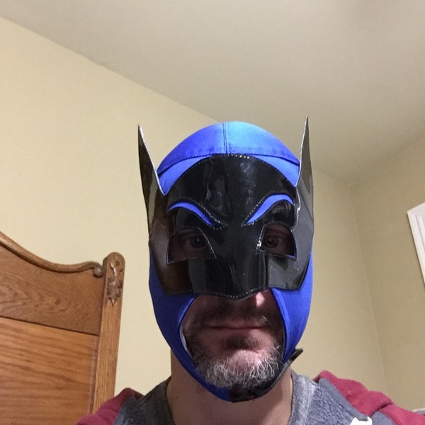 The Bat Mask Wrestling Lucha Libre Mask Halloween Luchador Mardi Gras ...