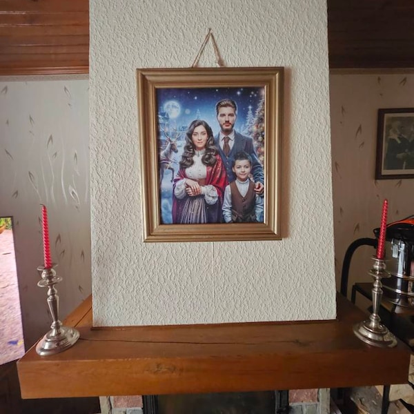 Custom Mafia Couple Portrait From Photo I Personalized AI Art Portraits ...