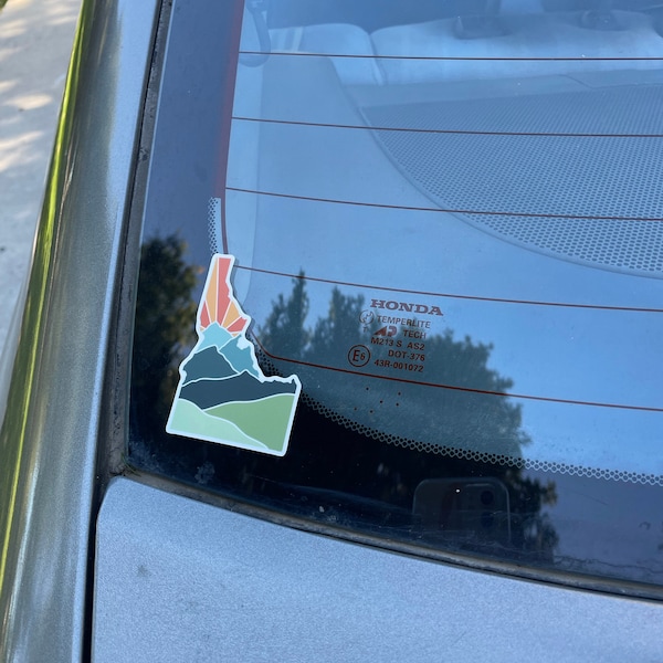 Idaho Sticker | State Sticker | Weatherproof | Sticker for Hydroflask ...