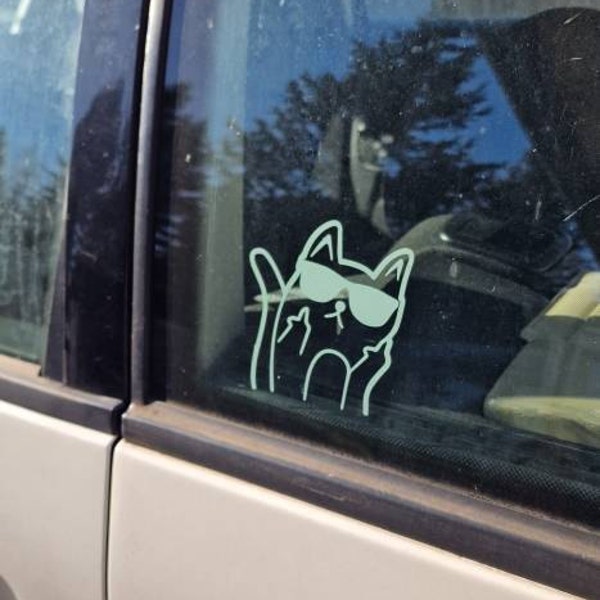 Left Right Floral Decal Stickers, Waterproof Vinyl Car Decoration ...